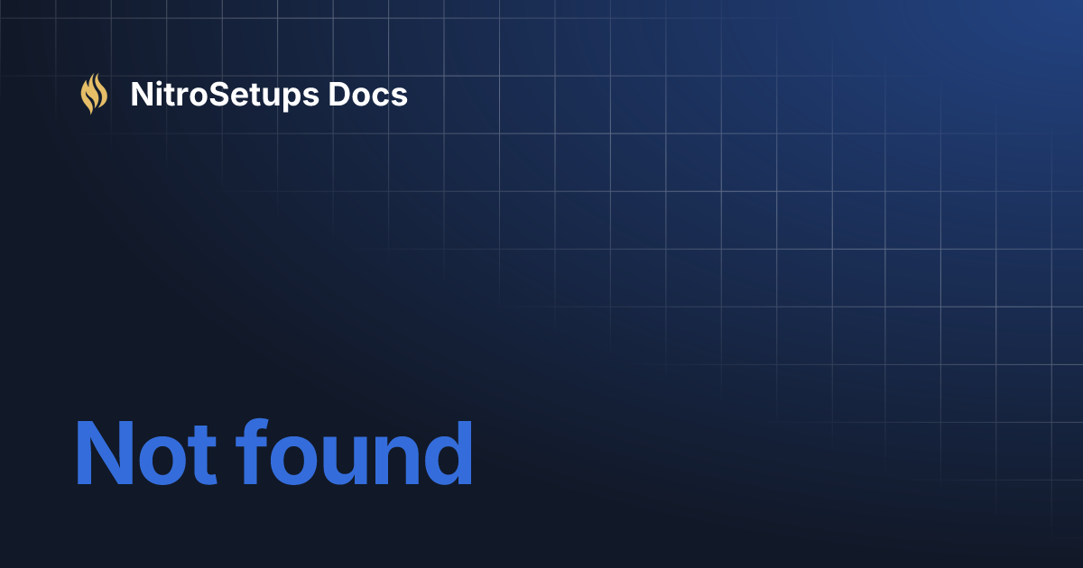 How To Use Itemsadder Or Oraxen Nitrosetups Docs